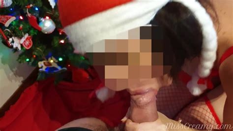 Miss Santa Claus Gives Lots Of Sex For Christmas Misscreamy Blowjob Blowjob Porn Xhamster