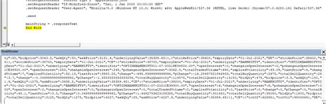 Excel Web Data Fetch Is Not Updating Stack Overflow