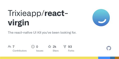 Github Trixieapp React Virgin The React Native Ui Kit You Ve Been Looking For