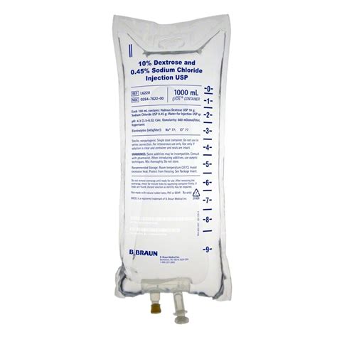Dextrose And Sodium Chloride Iv Solution Injection 1000 Ml Excel® Bag