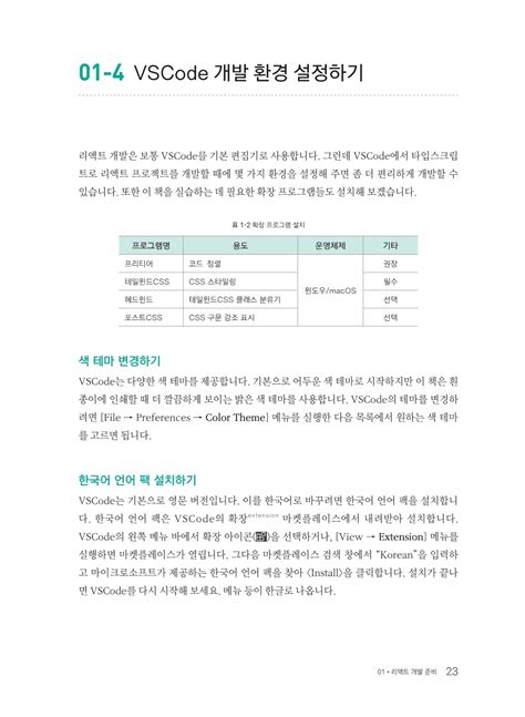 알라딘 미리보기 Do It 리액트 모던 웹 개발 With 타입스크립트