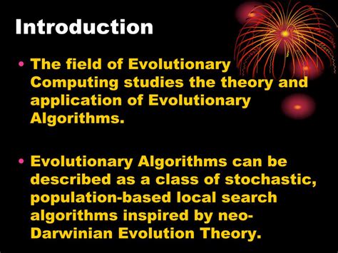 Ppt Evolutionary Computing Powerpoint Presentation Free Download