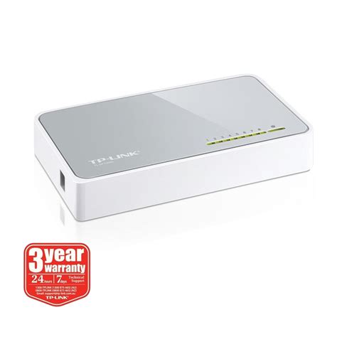 Tp Link Tl Sf1008d 8 Port 10 100mbps Network Switch Hub Plug And Play Save Power Pclive Computer