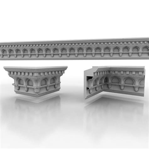 Decorate Classical 3d Model