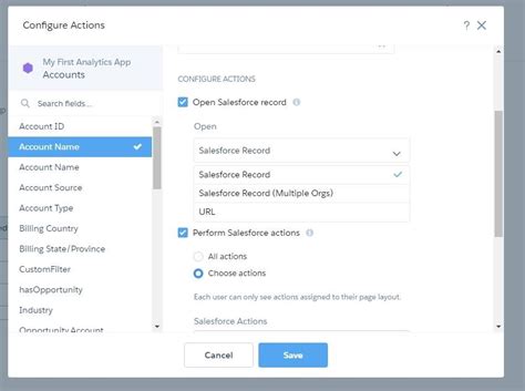 Make Your Einstein Dashboards Even More Interactive With Salesforce Actions By Tom Flynn Medium
