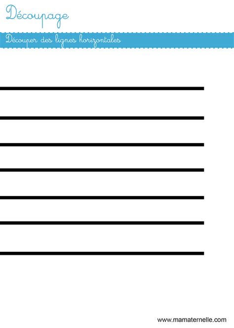 Graphisme Tracer Des Lignes Verticales Ma Maternelle