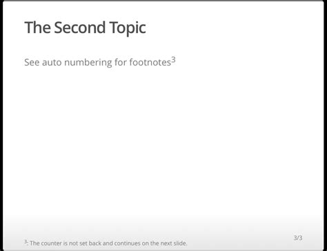 R How To Insert Footnotes In Ioslides Presentations Using Rmarkdown Stack Overflow