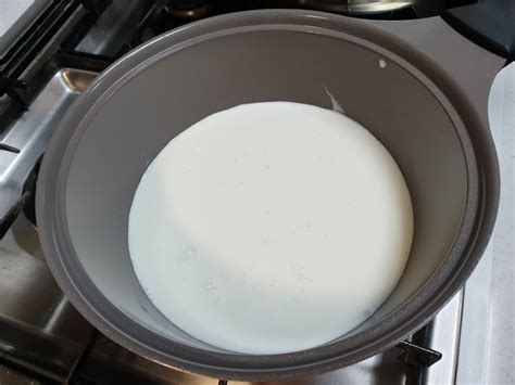 우유 푸딩 만들기