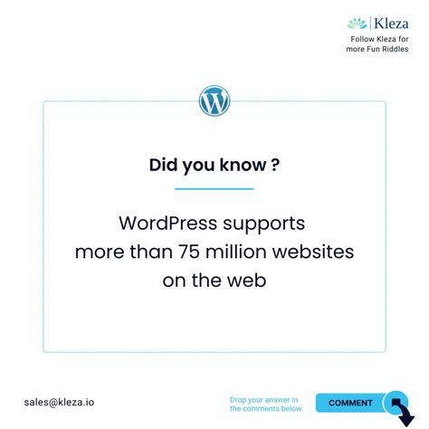 Kleza Solutions On Linkedin Wordpress Wordpressdeveloper May27 Website Wordpresswebsite