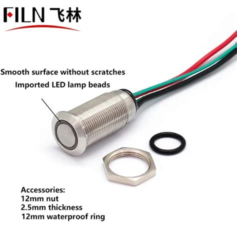 Mm Metal Push Button Switch Reliable And Durable