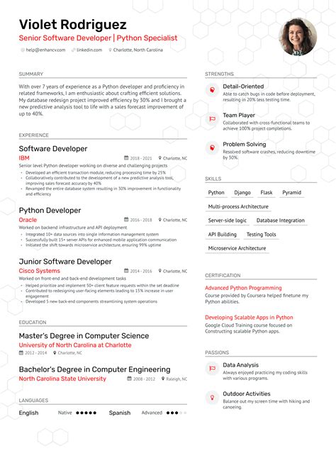 8 Python Developer Resume Examples And Guide For 2024