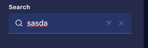 Default Close Button On Type Search Is Visible Issue 857