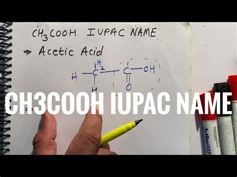 Ch3cooh Iupac Name Iupac Nomenclature Of Organic Chemistry 54 Off