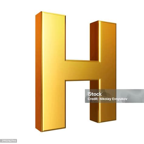 황금 글꼴 클리핑 경로가 있는 흰색 배경에 격리된 알파벳 문자입니다 3d 일러스트레이션 0명에 대한 스톡 사진 및 기타 이미지 Istock