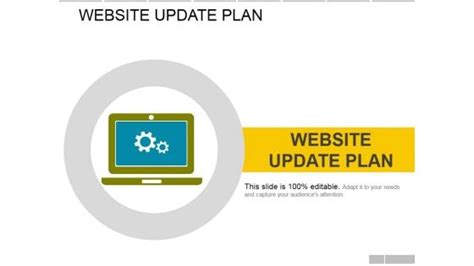 Website Update Plan Ppt PowerPoint Presentation File Slide Portrait