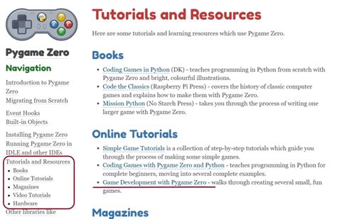 A Self Help Guide To Learn Pgzero And Develop Python Games The Coding Fun