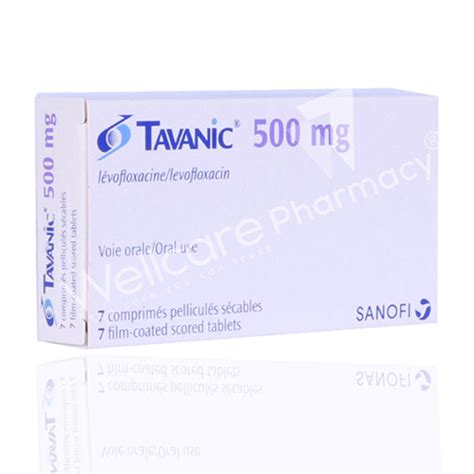 Tavanic 500mg Tablets 7s Wellcare Pharmacy
