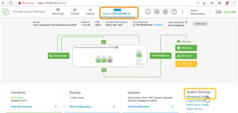 Onboard Ftdv 723 Fdm To Cisco Defense Orchestrator Cdo Draco Cyber Security