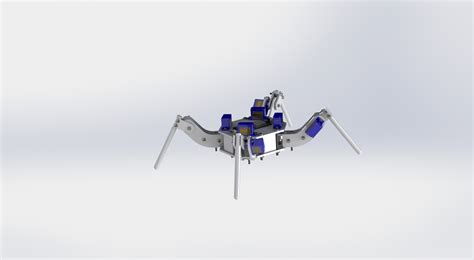 3d File Esp32 Editable Spider Robot Lazer Cutter・3d Printing Design To Download・cults