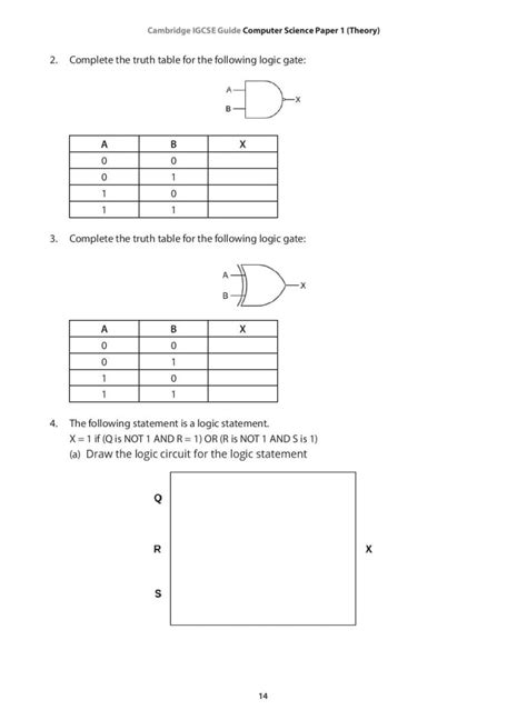 Igcse Guide Computer Science Paper 1 Theory Cpd Singapore Education Services Pte Ltd