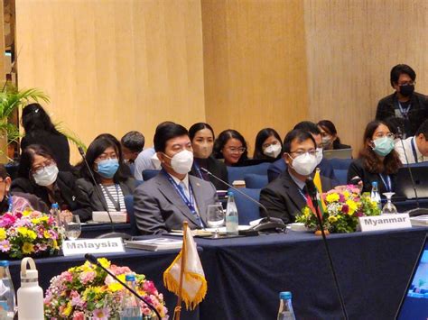 ပြည်ထောင်စုဝန်ကြီးဒေါက်တာပွင့်ဆန်း ၂၇ ကြိမ်မြောက် အာဆီယံအလုပ်သမားဝန်ကြီးများ အစည်းအ‌ဝေးနှင့