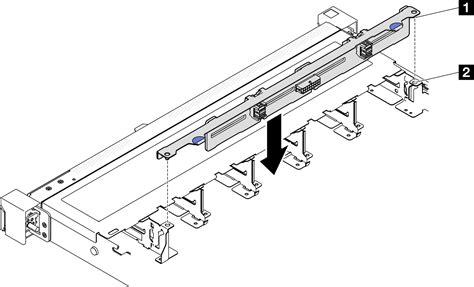 Install The 2 5 Inch Backplane Thinksystem Sr250 V3 Lenovo Docs