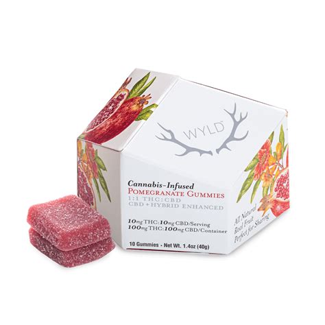 Wyld Sour Apple Gummies 100mg Sativa Capital Cannabis