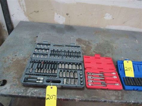 Lot 3 Assorted Socket Sets Located In Building 2 Rosen Systems