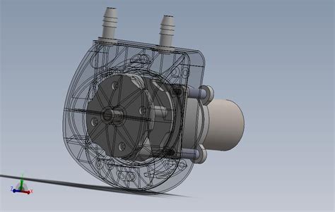 蠕动泵 Solidworks 2016 模型图纸免费下载 懒石网
