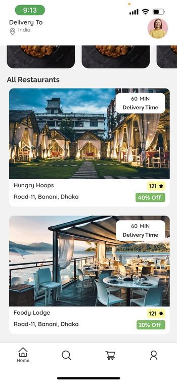 Food Delivery App React Native By Myfacesproduction CodeCanyon