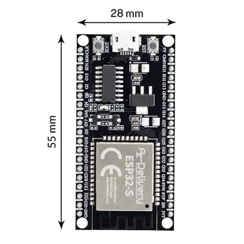 Esp32s Nodemcu Wlan Wifi Dev Kit C With Ch340 Compatible With Arduino