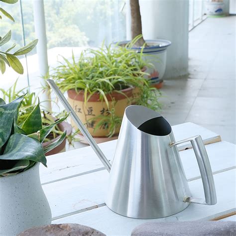 Indoor Watering Can Stainless Steel Watering Can Metal Watering Can
