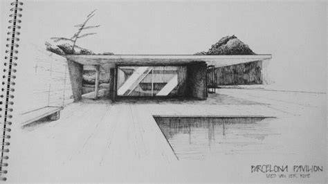 Barcelona Pavilion Mies Van Der Rohe 1929 Arsitektur