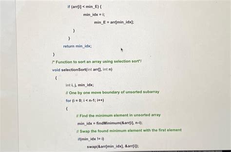 Solved 1 Consider The Following C Code Snippet Void