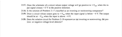 Draw It 2 17 Draw The Schematic Of A Circuit StudyX