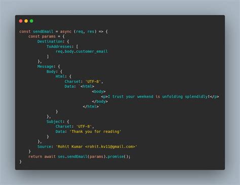 Rohit Kumar On Linkedin Aws Nodejs Awsservices Email