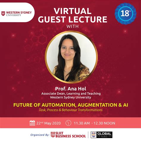 Future Of Automation Augmentation And AI Task Process And Behaviour Transformations SLIIT