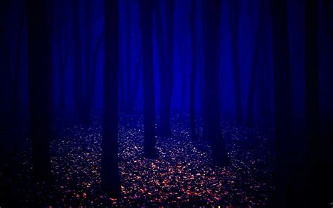 Фон синий лес 71 лучших фото