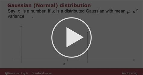 Gaussian Normal Distribution Unsupervised Learning Coursera