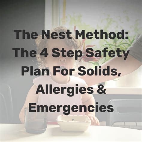 the nest method our 4 part signature framework the first aid nest