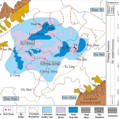 Microscopic Photos Of Continental Shale A High Carbon Clayey Shale Download Scientific