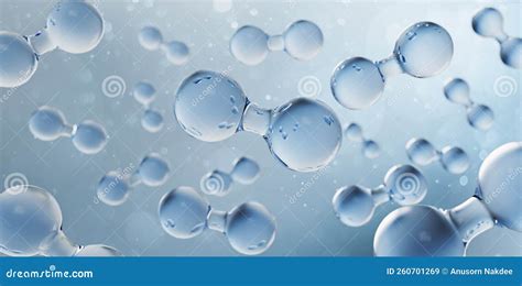 Oxygen O2 Molecule Oxygen Molecular Structure Science Background Stock