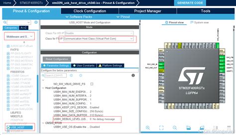 Stm32 Usb Host控制gxr程控电阻单片机 Usb Host Csdn博客