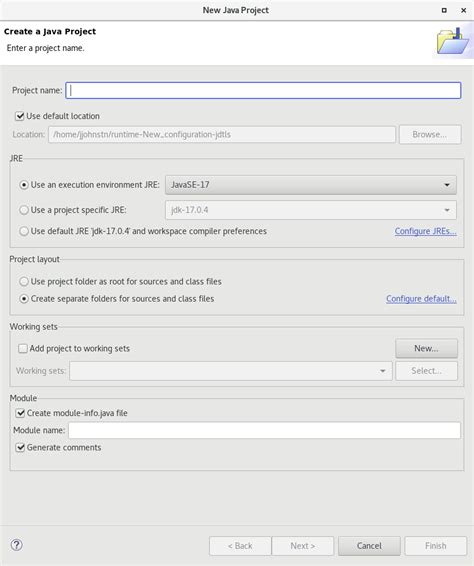 Create New Java Project Wizard Too Small · Issue 517 · Eclipse Jdteclipsejdtui · Github