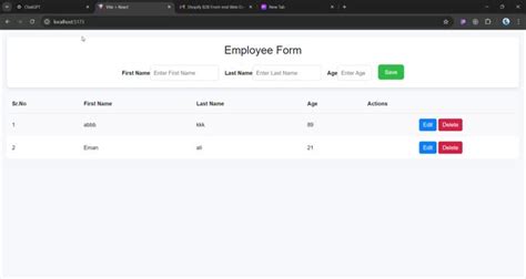 eman ali on linkedin reactjs webdevelopment frontend crud