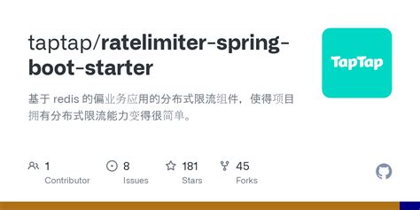 ratelimiter spring boot starter src main java com taptap ratelimiter