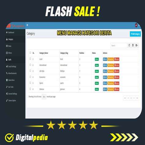 Jual Source Code Software Website Portal Berita Terlengkap Laravel 6 Siap Pakai Lifetime