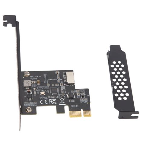 Pci E 1x To Usb 32 Gen1 5gbps Type E A Key Expansion Cardfront Panel