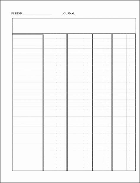 6 General Ledger Template SampleTemplatess SampleTemplatess