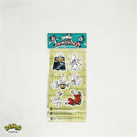 Pack Stickers Pinky Y Cerebro Catálogo Desko Distribuidora